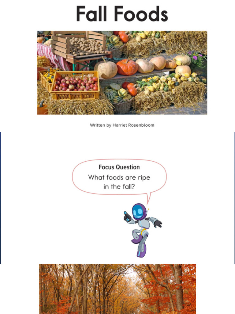 Ripe Fall Foods: A Seasonal Guide | PDF