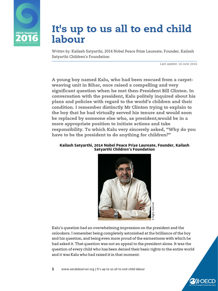 Ending Child Labour: A Call to Action | PDF | Child Labour | Innovation