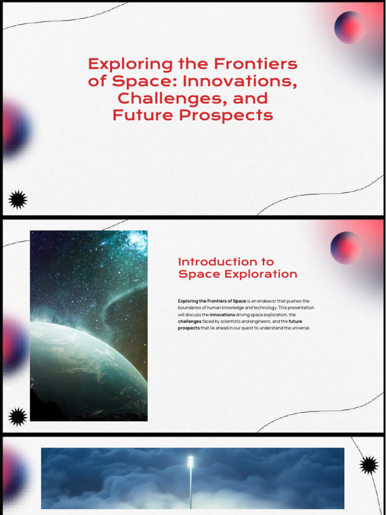 Slidesgo Exploring The Frontiers of Space Innovations Challenges and Future Prospects ...