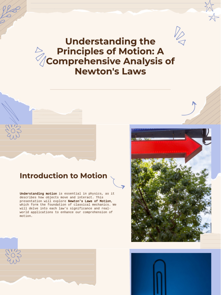 Slidesgo Understanding The Principles of Motion A Comprehensive Analysis of Newtons Laws ...