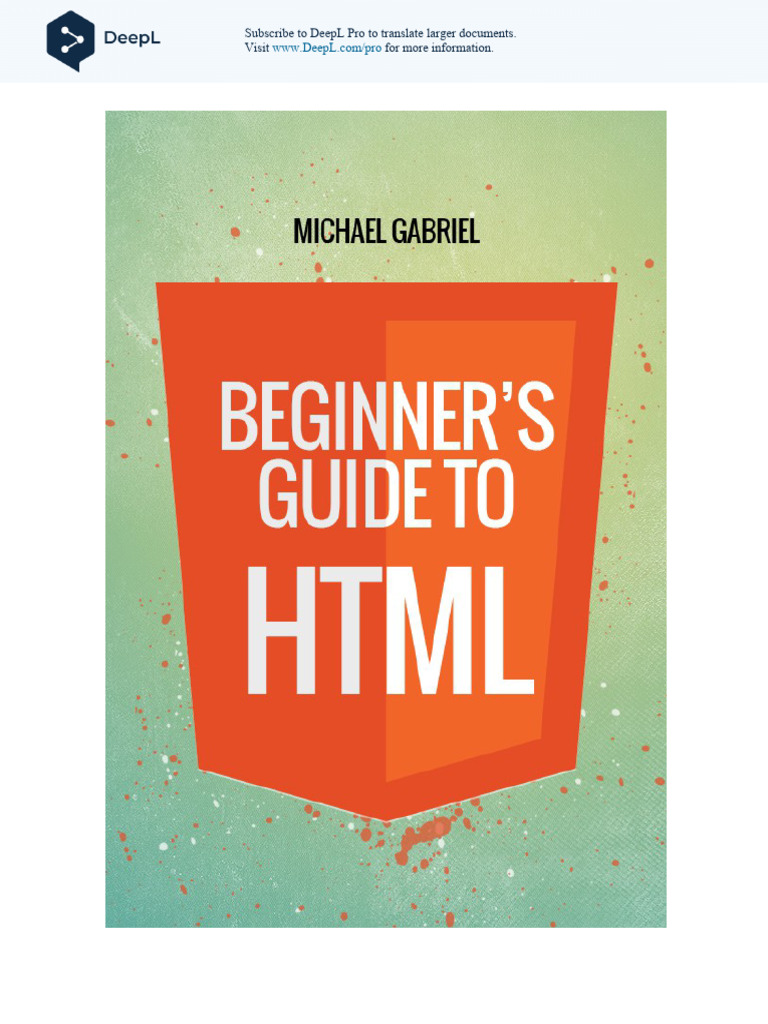 Beginners - Guide - To - HTML Id | PDF