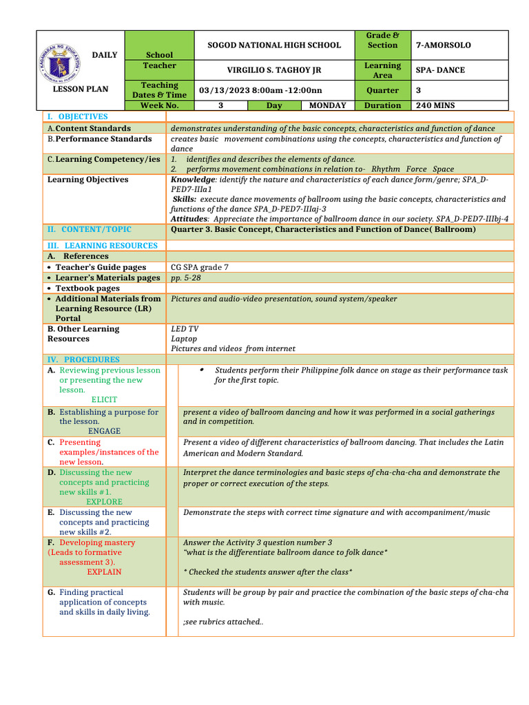 I. Objectives: Knowledge Skills: Attitudes | PDF | Behavior Modification | Cognition