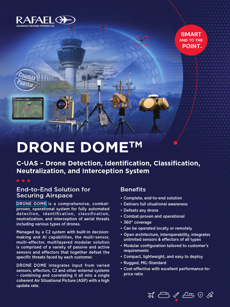 Drone Dome Counter Unmanned Aerial System | PDF | Unmanned Aerial ...