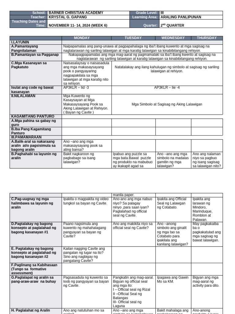 Aral Pan | PDF