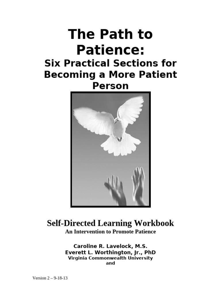 Workbook for Developing Patience Skills | PDF | Patience | Experience