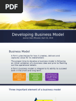 Barringer/Ireland Business Model Template | PDF | Business Model ...