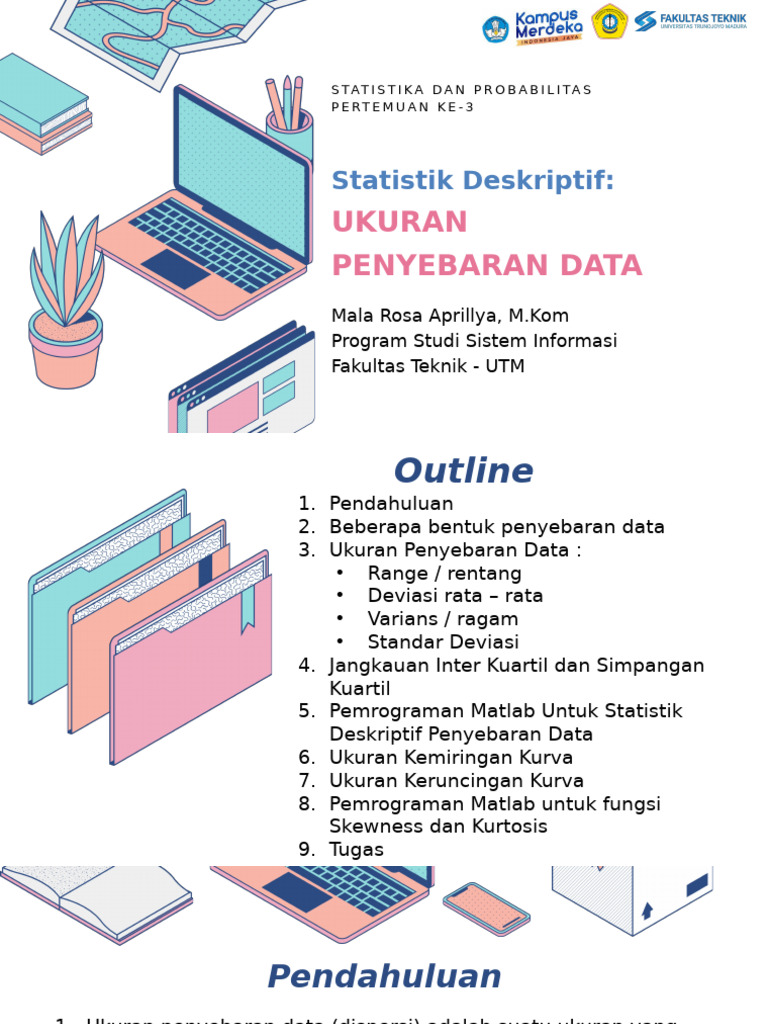 Pertemuan 5 - Statistika Deskriptif | PDF