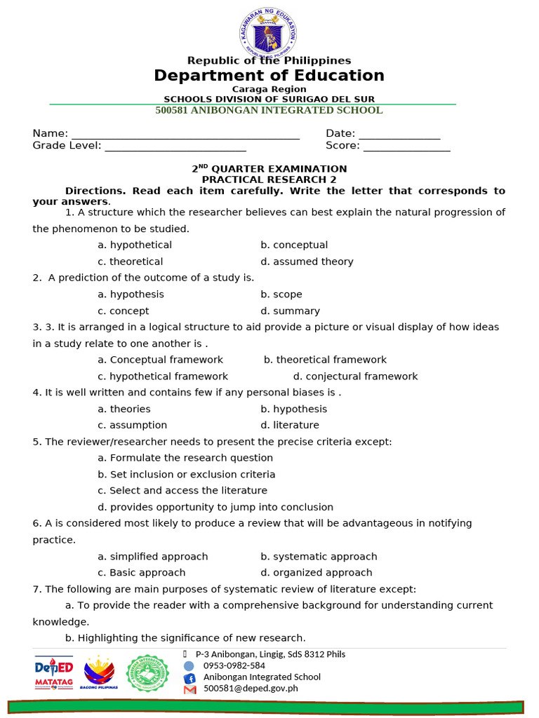 Practical Research | PDF | Hypothesis | Theory