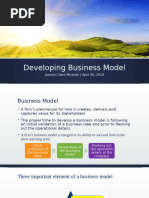 Barringer/Ireland Business Model Template | PDF | Business Model ...