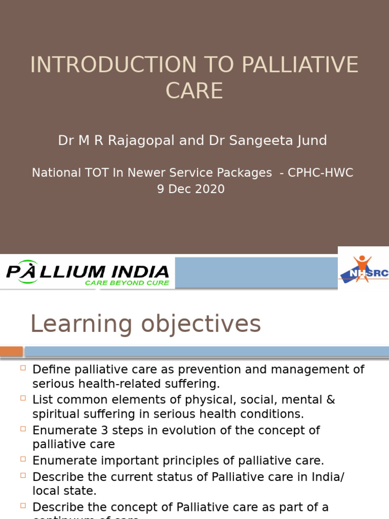 Overview of Palliative Care Principles | PDF | Palliative Care ...