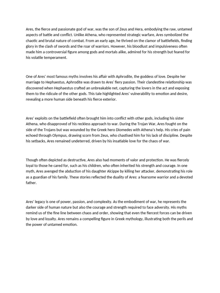 Ares | PDF