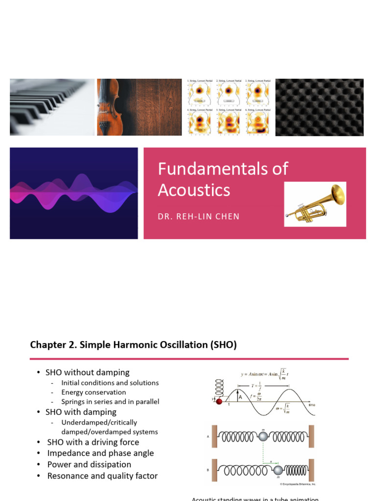 Chapter 2 SHO | PDF | Damping | Physical Phenomena