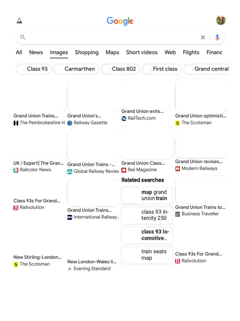 Grand Union Trains - Google SH | PDF | Rail Transport | Railway Companies