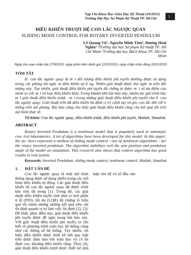 Le Quang Vu - Tam - Nghia | PDF