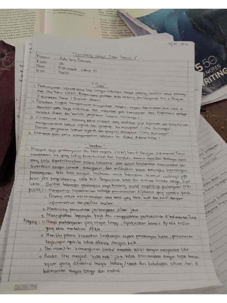 Tugas 2 Perspektif Global Aida Isma Febrianti | PDF