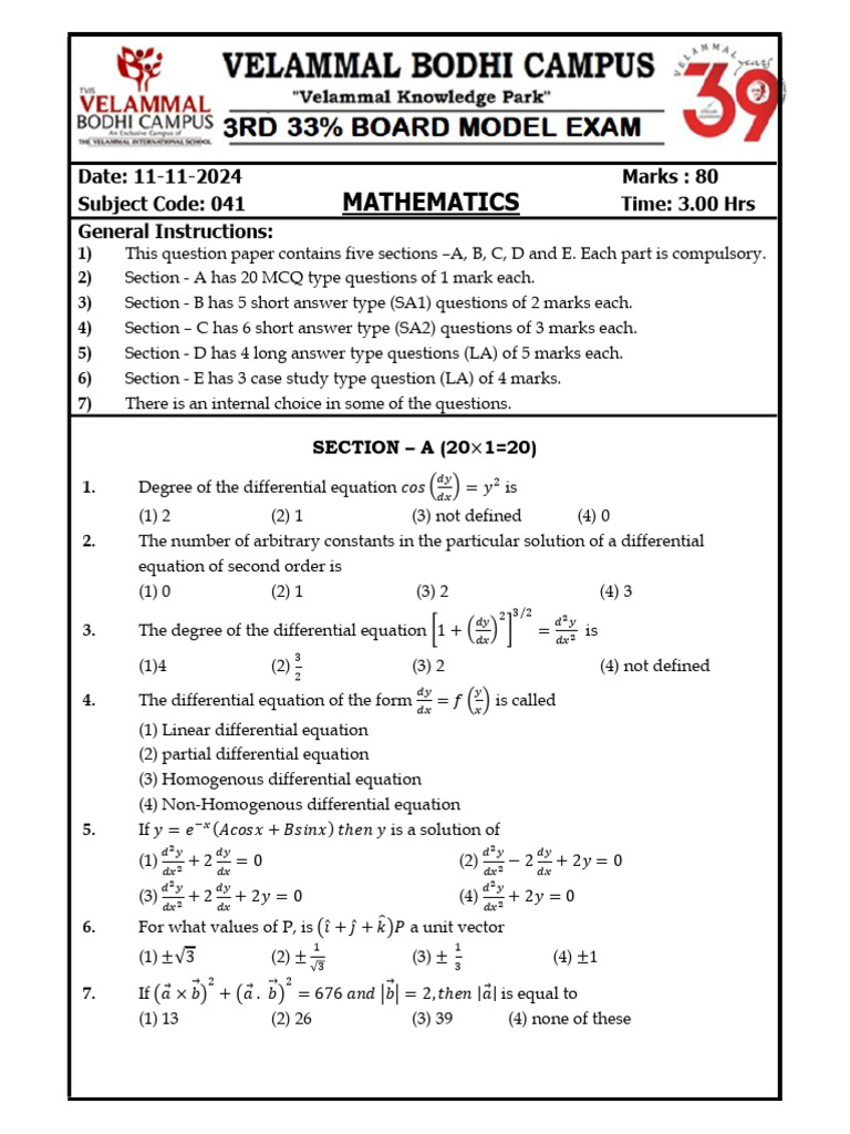 Xii - Maths | PDF | Equations | Geometry Xii - Maths | PDF | Equations | Geometry