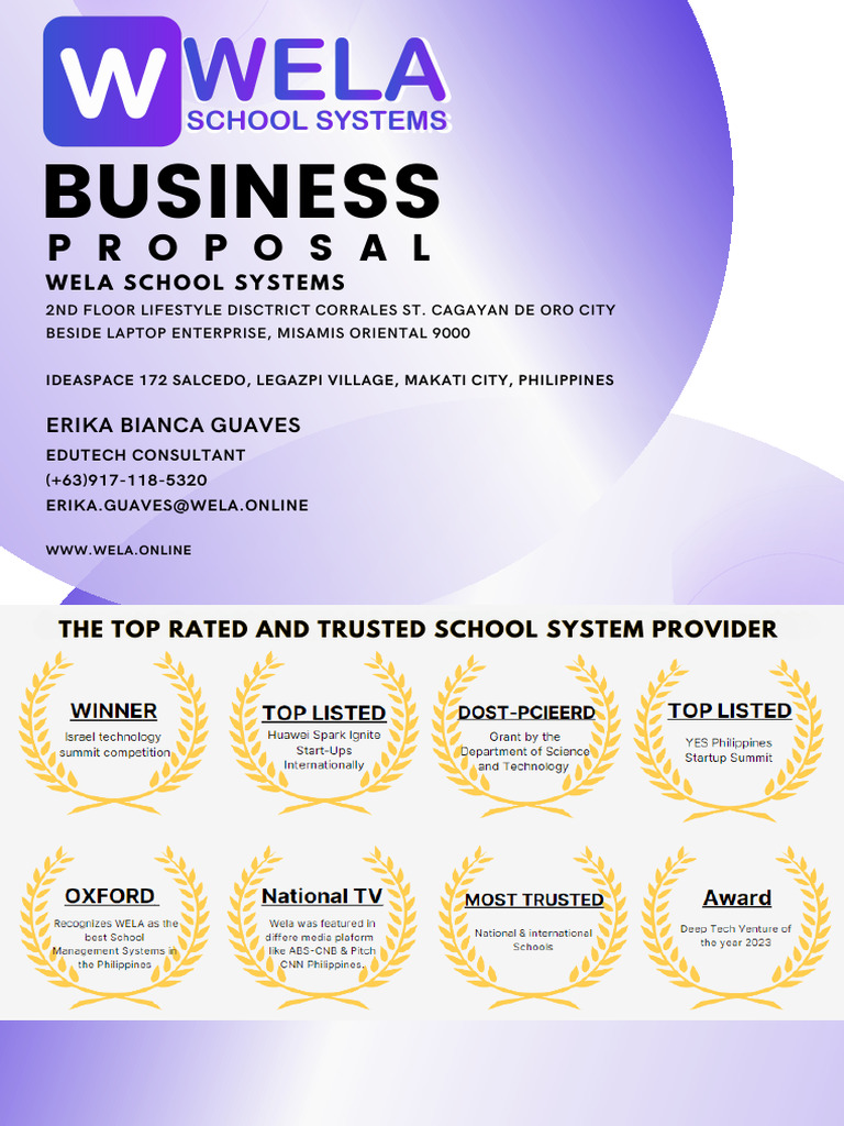 Proposal For Field | PDF | Cebu | Accounts Payable