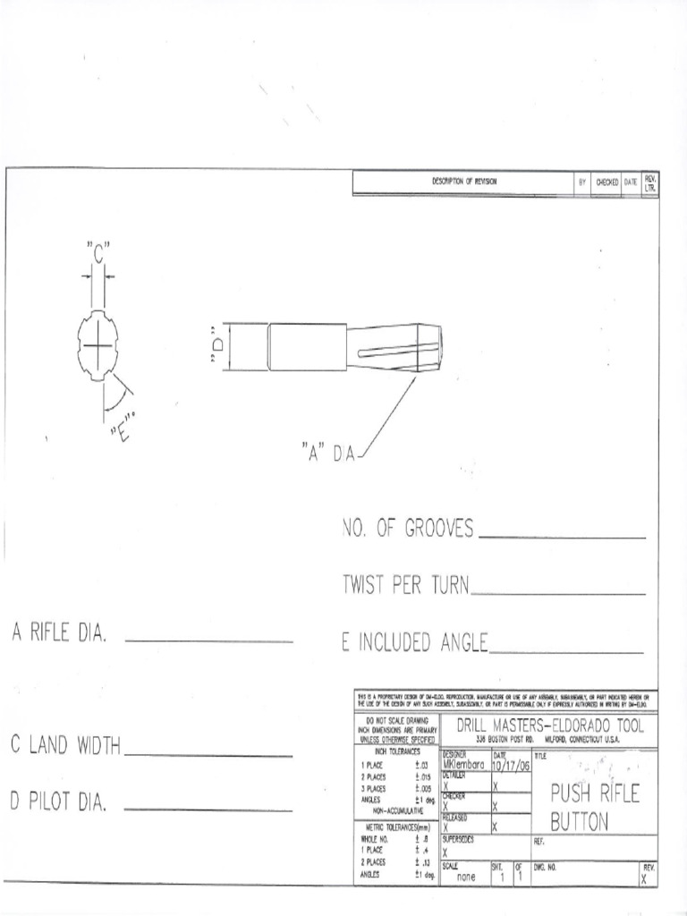 Push Rifle Button | PDF