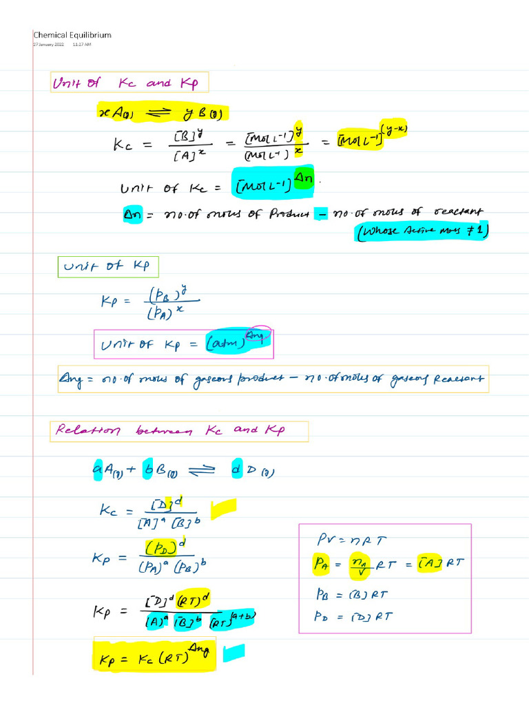 Chemical Equilibrium-2 | PDF