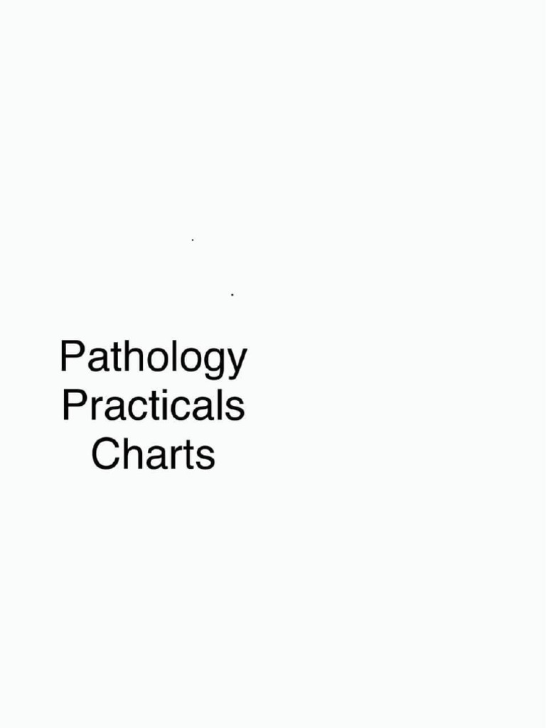 Pathology Charts | PDF