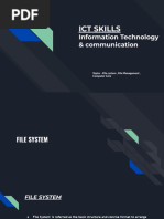 Basic ICT Skills Class 10 Notes | PDF | Operating System | Computer File
