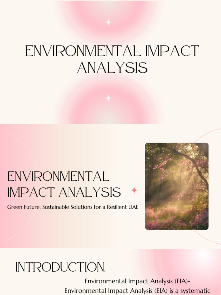 Environmental Impact Analysis | PDF | Environmental Impact Assessment ... Environmental Impact Analysis | PDF | Environmental Impact Assessment ...