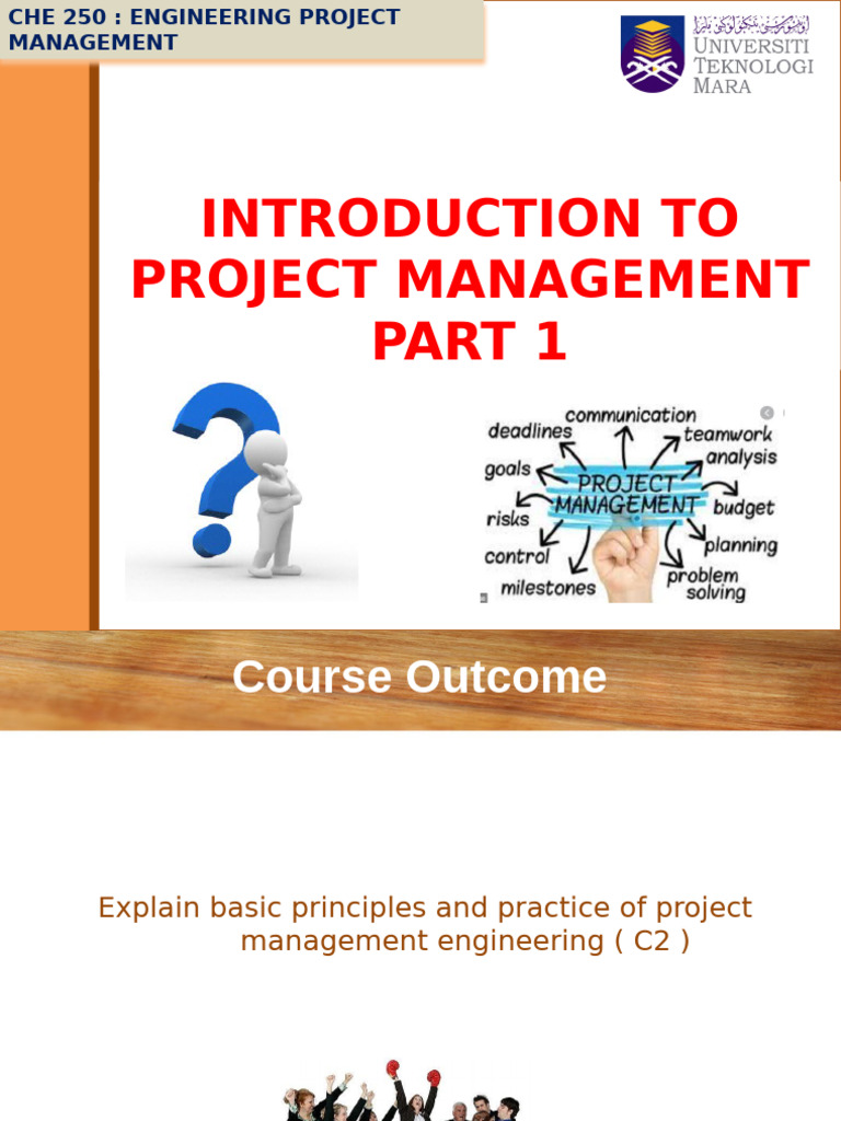 1.0 Week 1 - Project Management | PDF | Project Management | Business