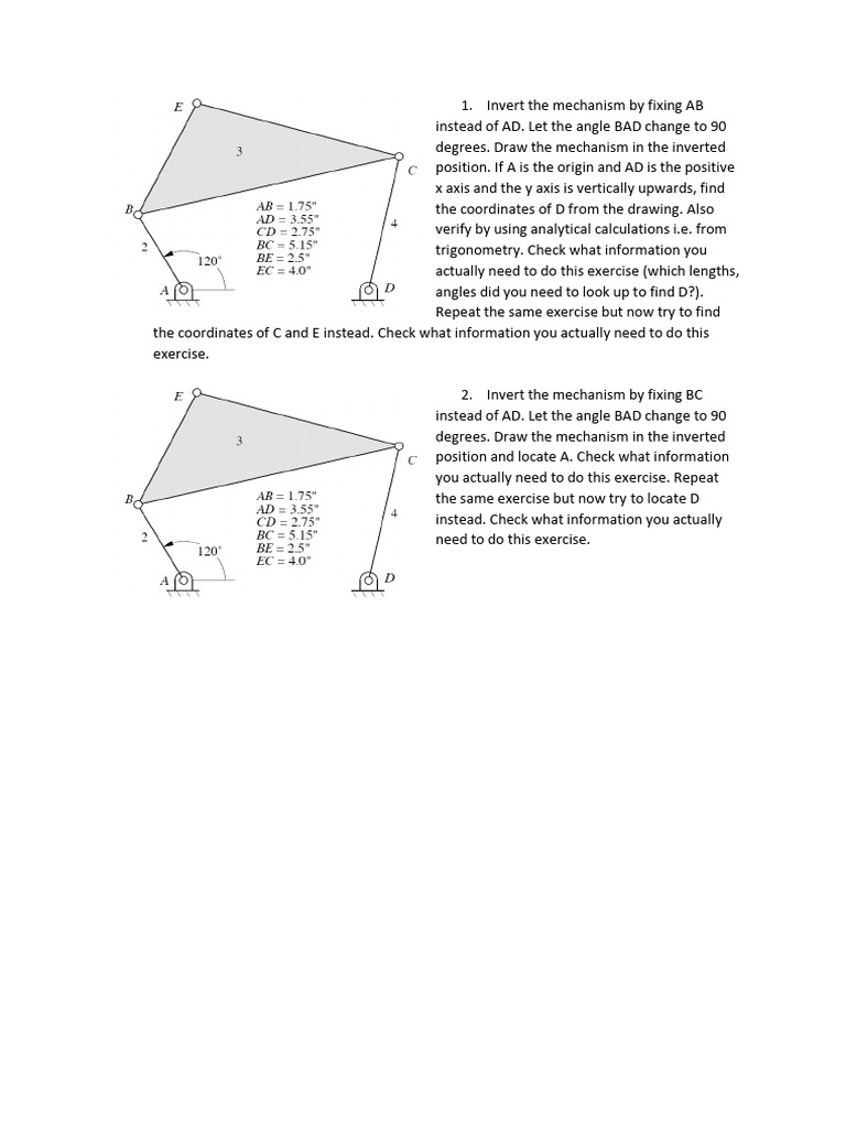 Inversion Practice Problem 1 | PDF | Angle | Cartesian Coordinate System