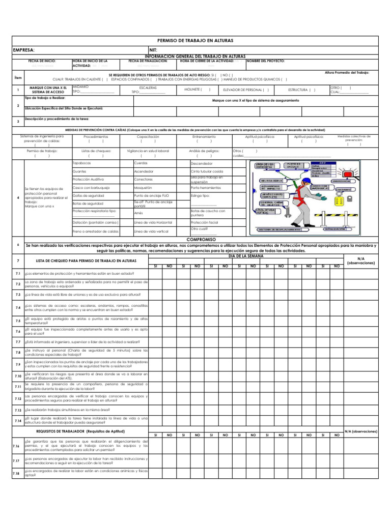 Permiso Tsa Sin Logo | PDF | Escalera