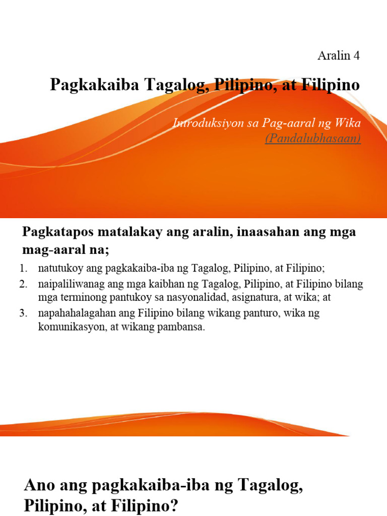 Midterm (Aralin 4) | PDF