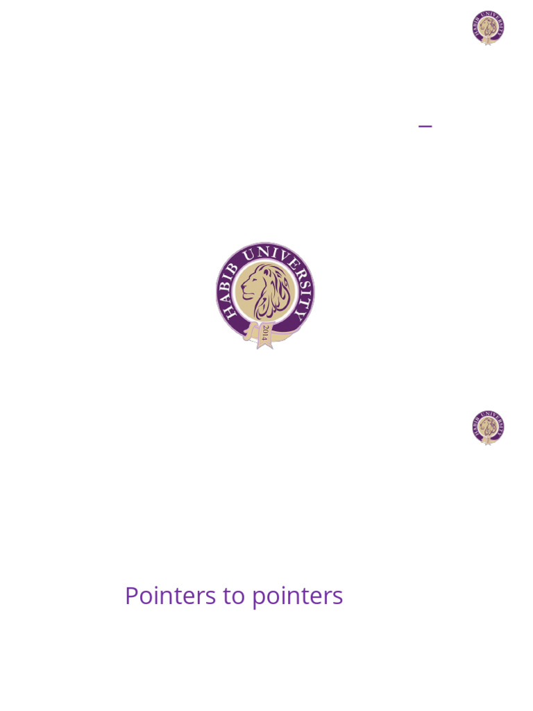 Lecture 6 | PDF | Pointer (Computer Programming) | Computer Data Lecture 6 | PDF | Pointer (Computer Programming) | Computer Data