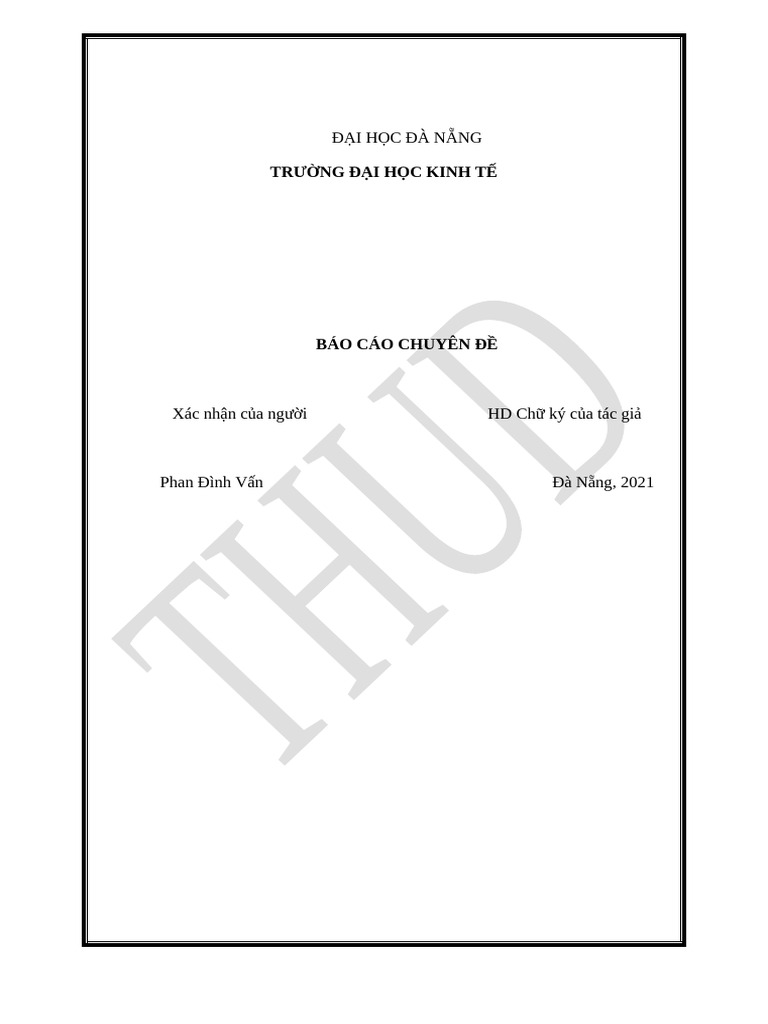 De Thi Giua Ky - THUD - Ky 1-2022 | PDF