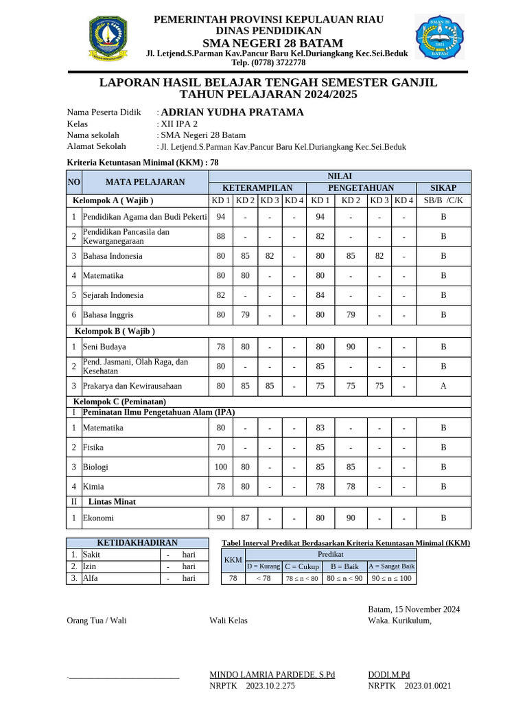 Raport Xii Ipa 2 | PDF