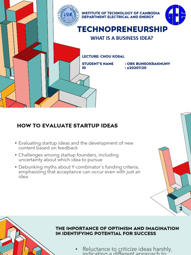Summarize The What Is Business Idea | PDF | Startup Company | Small Business & Entrepreneurs