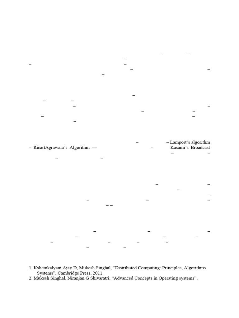 Cs3551 Unit 1 Pdf Message Passing Interface Common Object Request Broker Architecture