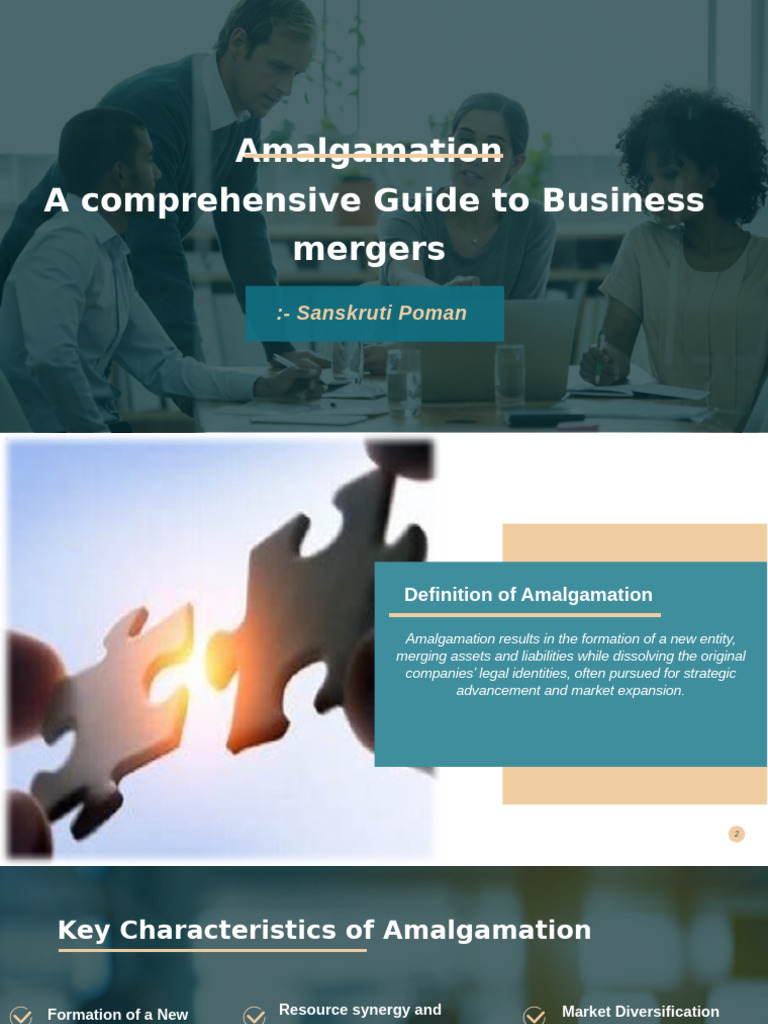 Amalgamation PPT 103 | PDF | Mergers And Acquisitions | Business