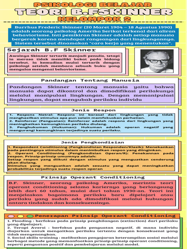 Infogrfis Teori Skinner | PDF