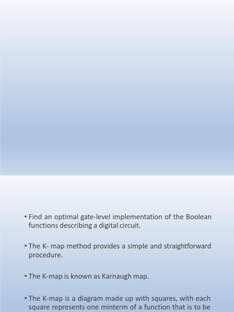 EC4010Digital Design - Gate-Level Minimization L3 | PDF | Mathematics ...