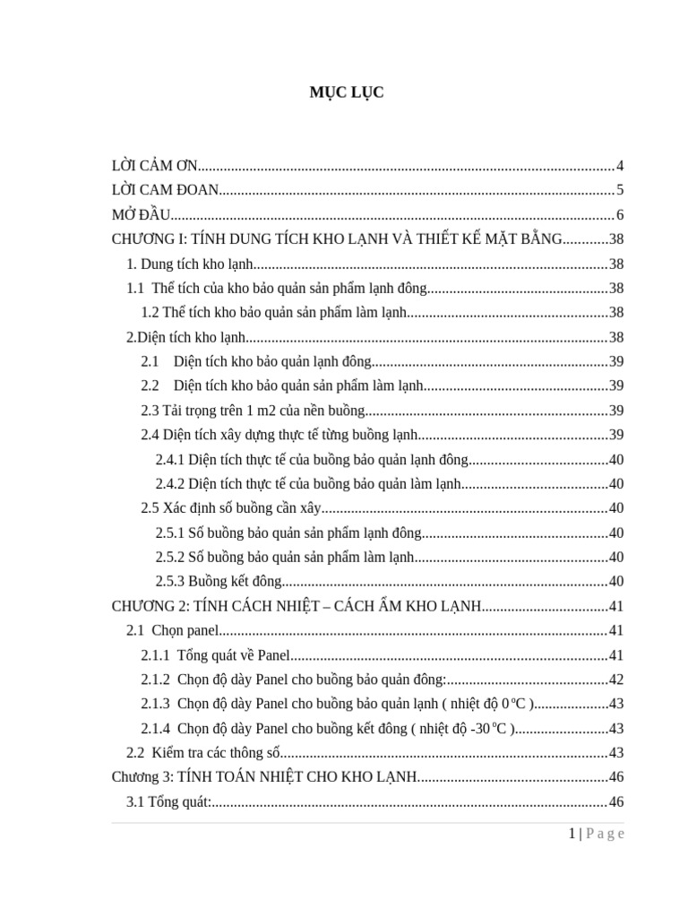 (123doc) - Do-An-Kho-Lanh-Thiet-Ke-Kho-Lanh-Bao-Quan-Thit-Ga-Dong-Lanh-Su-Dung-Moi-Chat-R22 | PDF