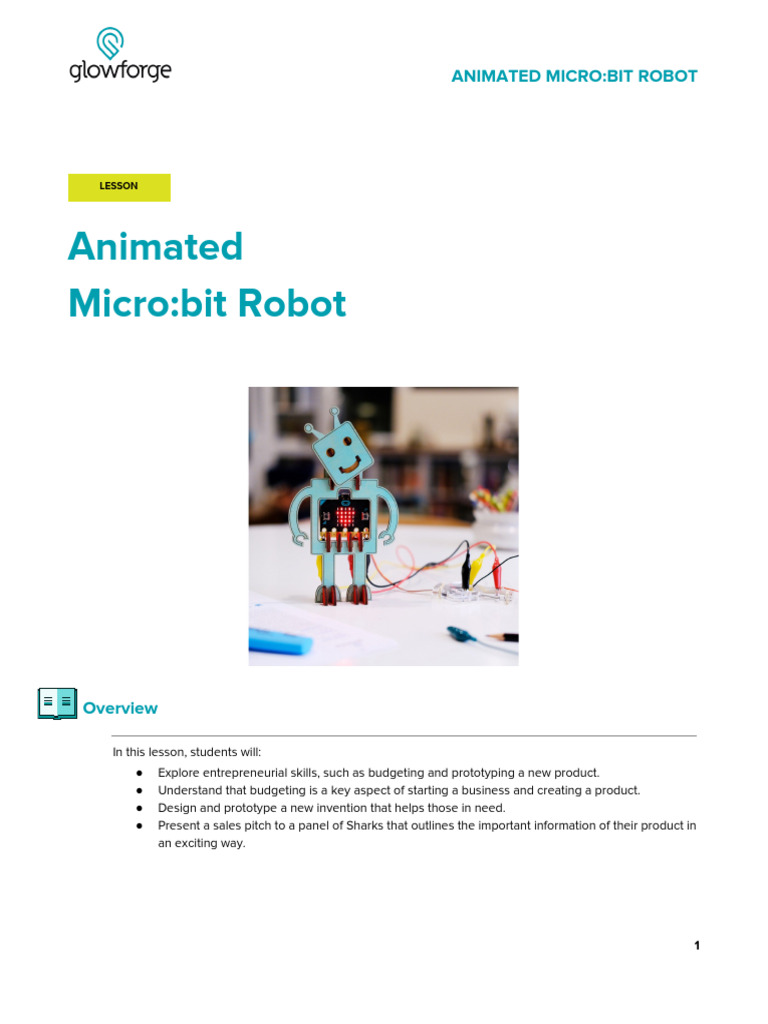 GFSC Micro - Bit Servo Motor Robot | PDF | Electrical Connector | Robot