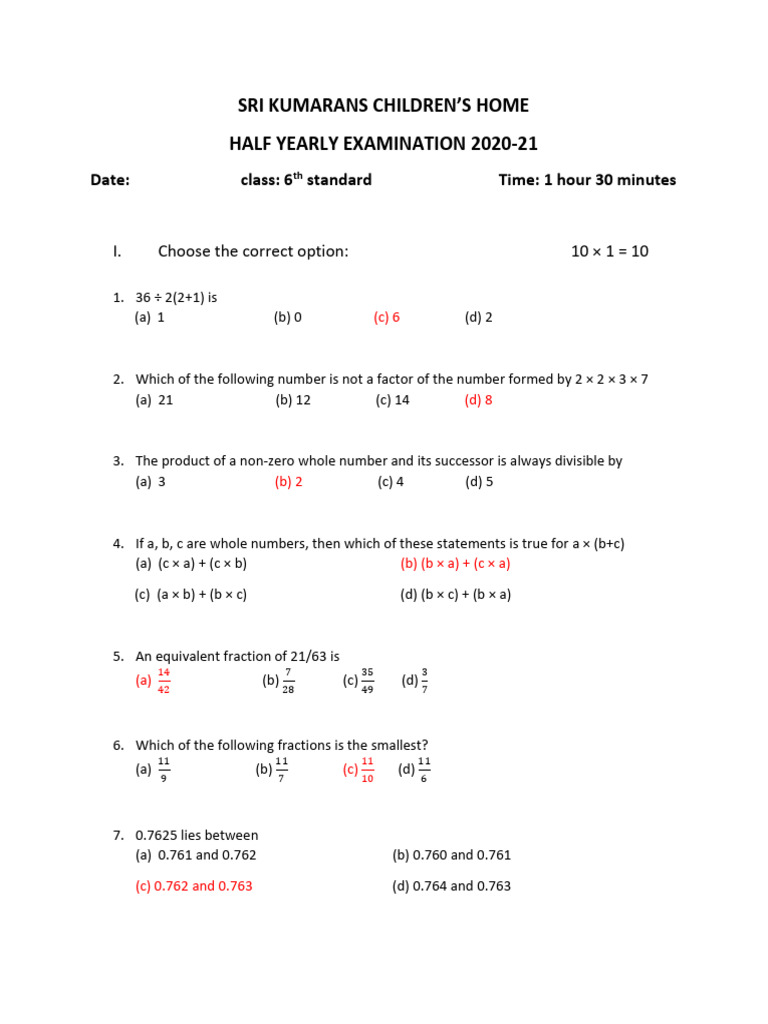 Math 228584001687716 | PDF | Numbers | Arithmetic