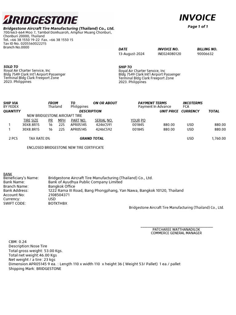 Ap24-4116 - Bridgestone - 90006632 | PDF