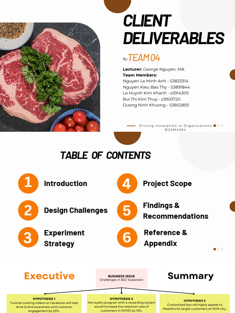 ASM3 Client Deliverables - Report Slide | PDF | Social Media | Popular ...