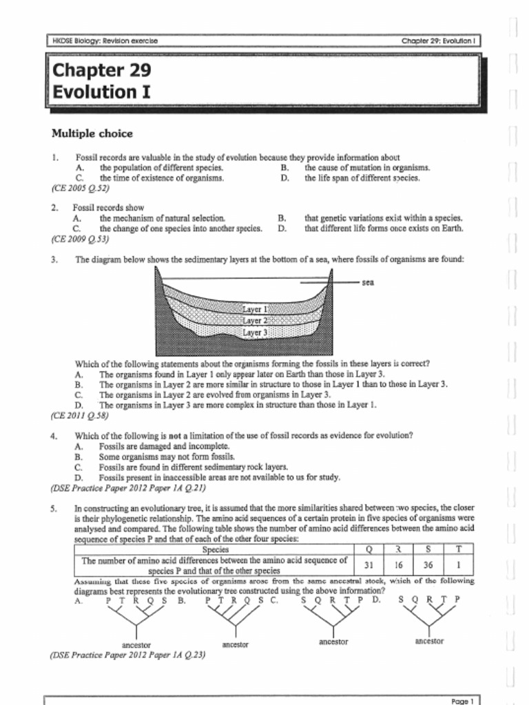 Ch29 by Topic Qs (-2021 DSE) | PDF