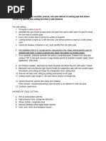 Cold Cutting Procedure for Hydrocarbon Piping | PDF | Pipeline ...