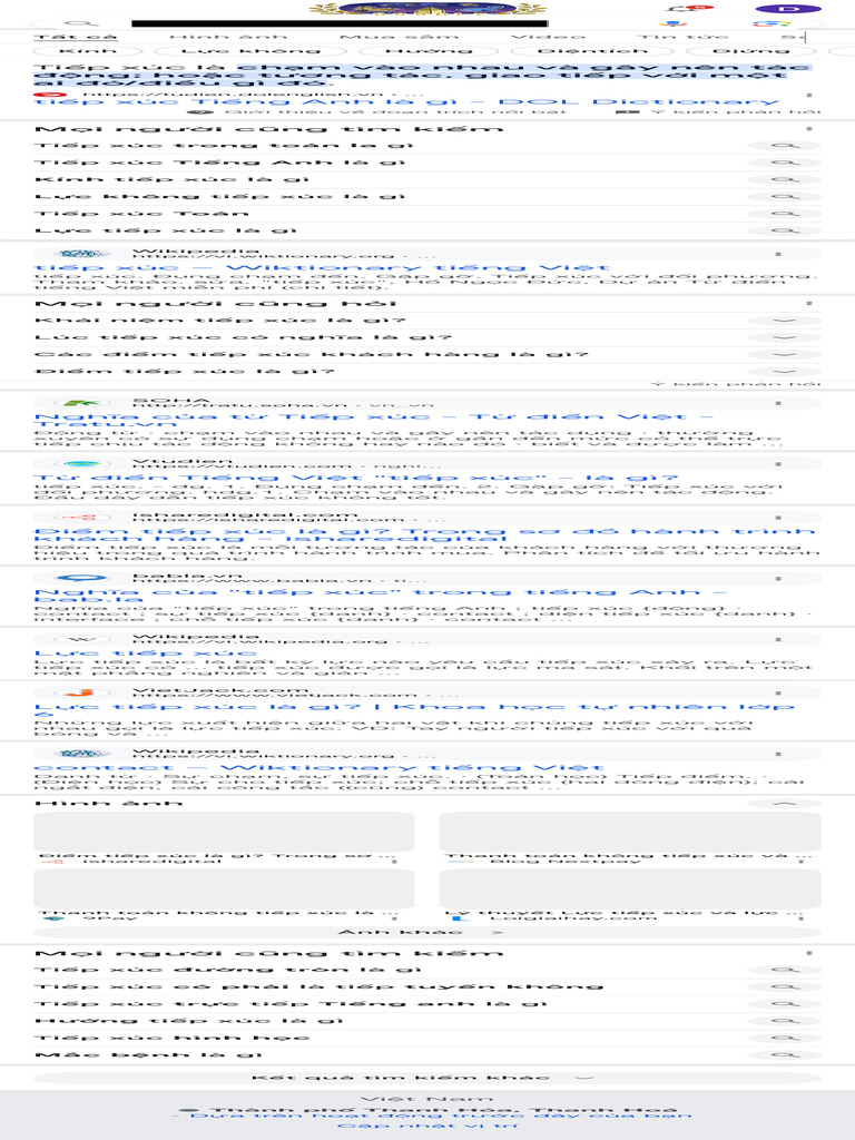Tiếp Xúc Là Gì - Tìm Trên Google | PDF