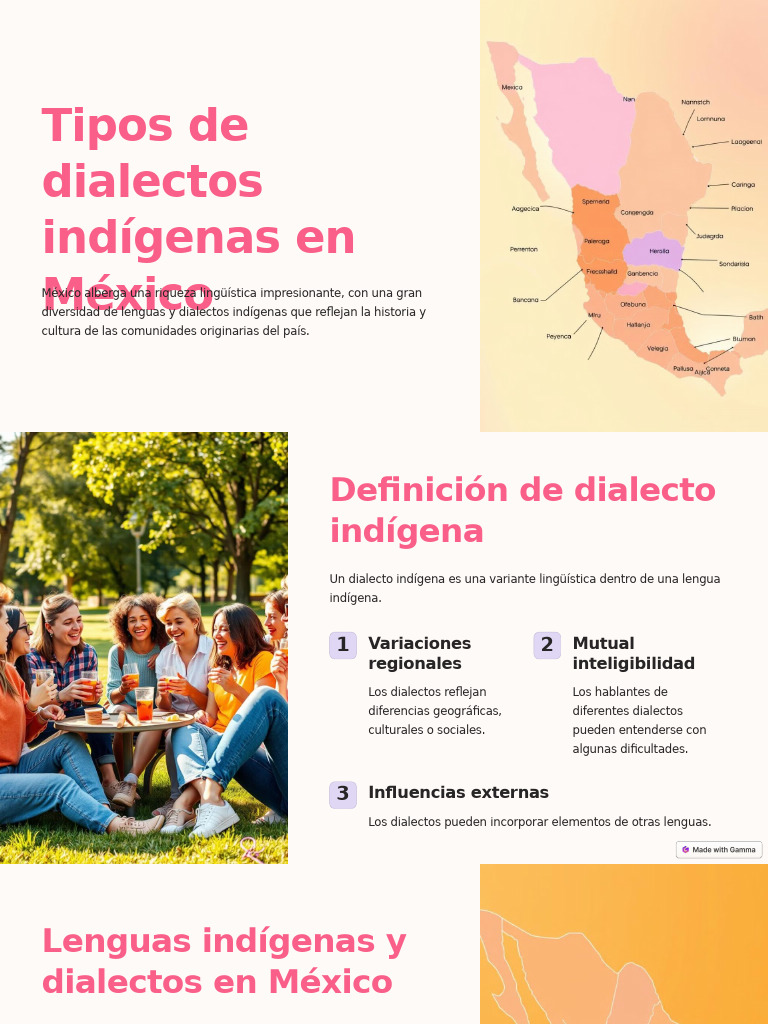 Tipos de Dialectos Indigenas en Mexico. | PDF | Dialecto | Náhuatl