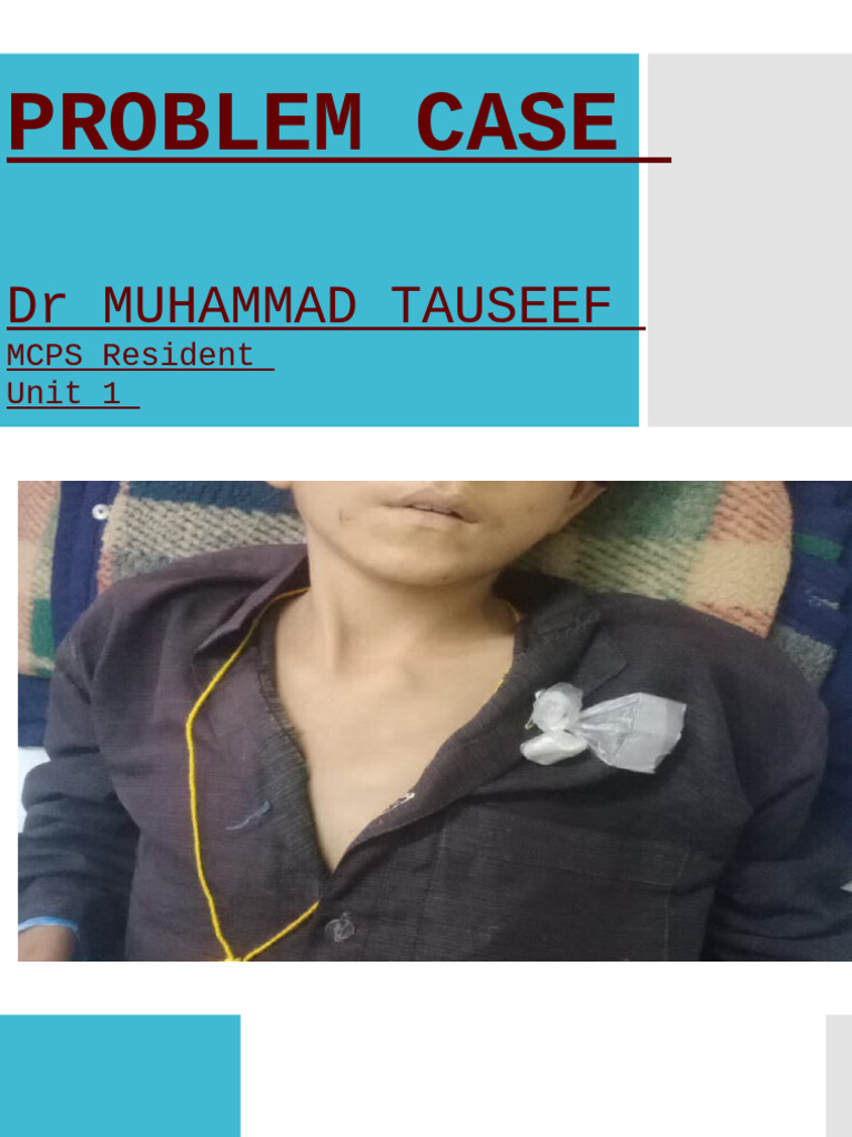 Problem Case | PDF | Malaria | Anemia