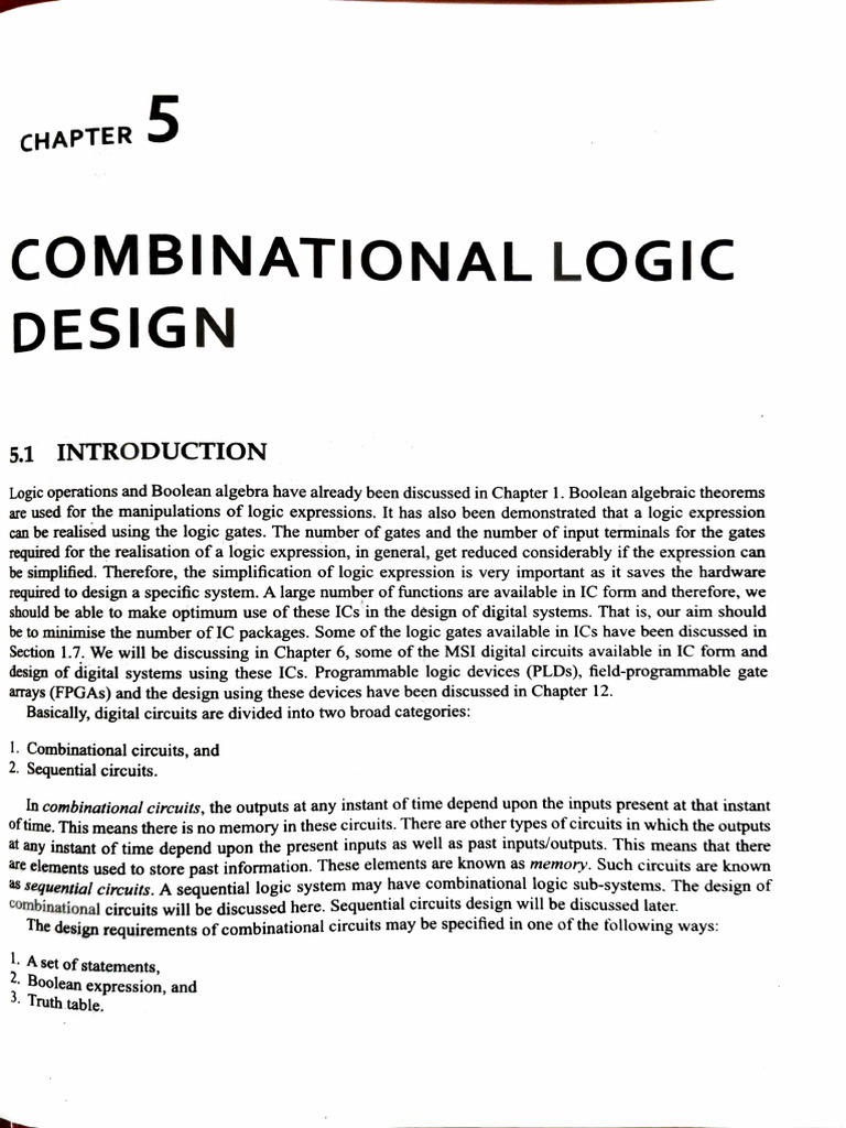 Combinational Logic | PDF