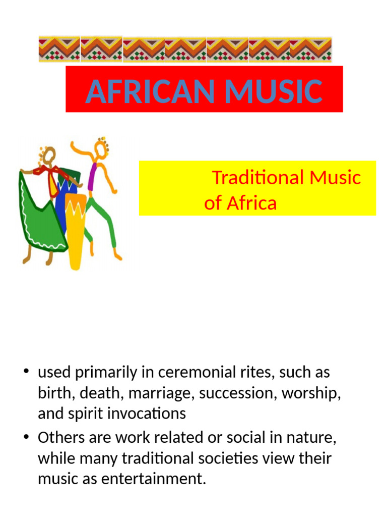 Traditional African Music Genres Explained | PDF